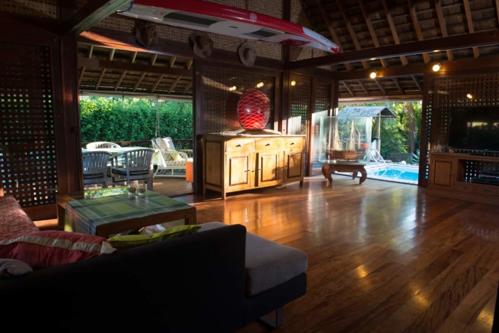 Jolie Maison Exotique, Piscine & Plage - Polynésie française