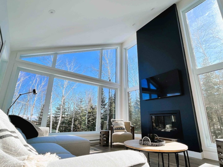Le Verseau 148 : Jacuzzi, Vue Sur La Forêt Et Barbecue - Charlevoix