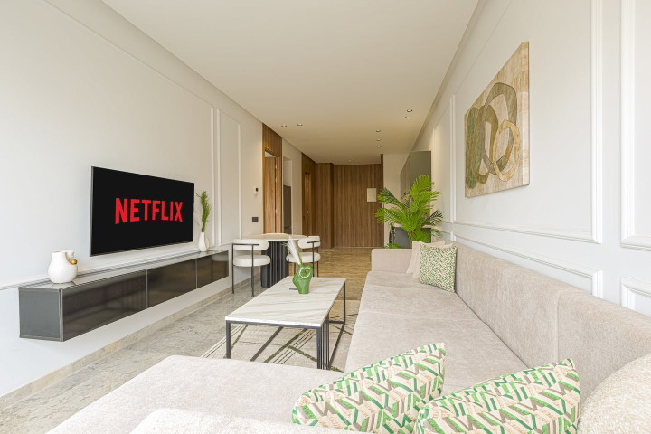 New Elegant 1br Quiet/ Pr-cfc /Terracenetflix - Casablanca, Maroc