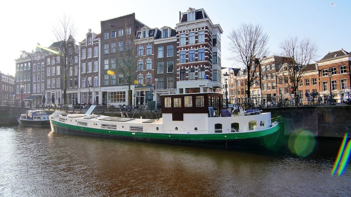 Private Studio On Houseboat Center Amsterdam - Amsterdam