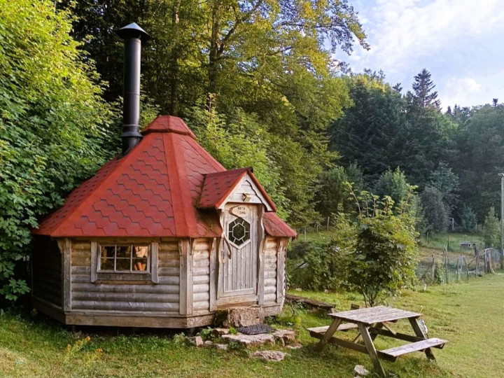 Cabane Kota Finlandais Insolite En Vercors Zima - Drôme