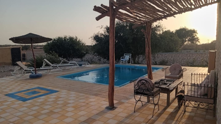 Al Baraka  Villa En Bord De Mer Avec Piscine - Sidi Kaouki