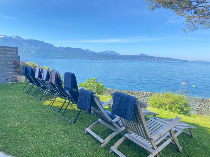 Villa De Style Hamptons En Bord De Mer Avec Sauna Et Jacuzzi - Lausanne