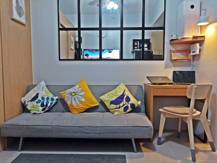1br W/ Balcony/ Netflix @ Grass Tower5 Qc - Quezon City