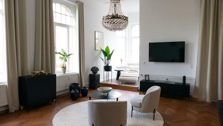 Lio Suite: Design Apartment Netflix Parken - Minden