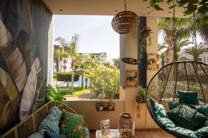 Zen Getaway: Stylish Duplex, Swimming Pool & Beach On Your Doorstep - Marocco