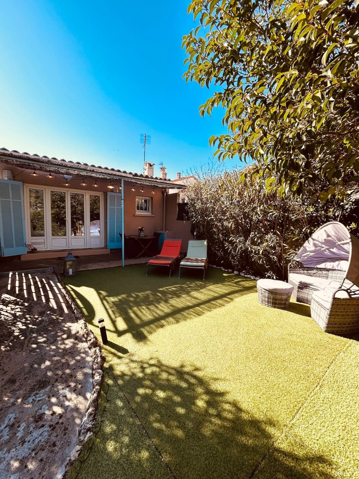 Studio Jardin Privatif 300m De La Plage - Sainte-Maxime