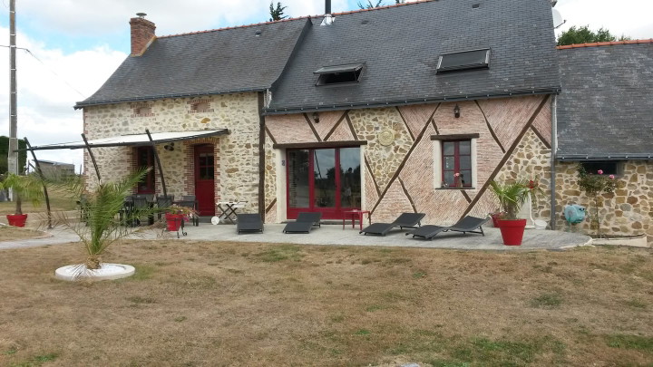 Gîte Chlogaro Fermette Rénovée Nombreux Couchages - Maine-et-Loire