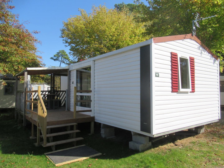 Mobilhome 4 Pers. Terrasse Semi-couverte Et Clim. - Seignosse