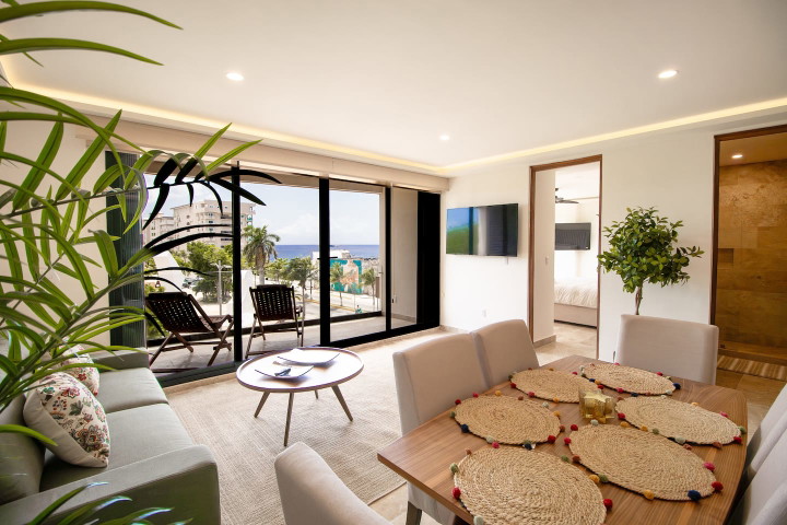Athimar 204 | Appartement De 2 Chambres Avec Vue Sur L'océan - Cozumel