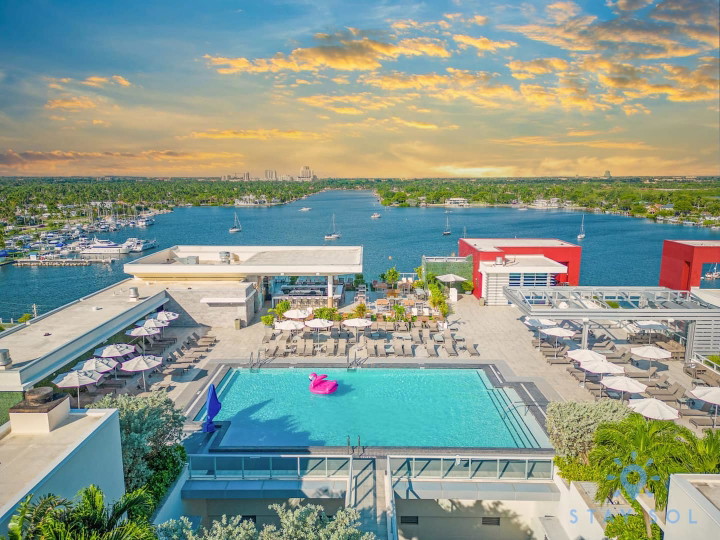 Rooftop Pool+ Hot Tub+ Gym+ Hollywood Beach - Hollywood, FL