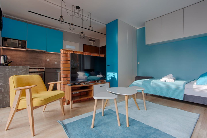 Comfy Central Studio With Garage 1.55m Height - Cracovia