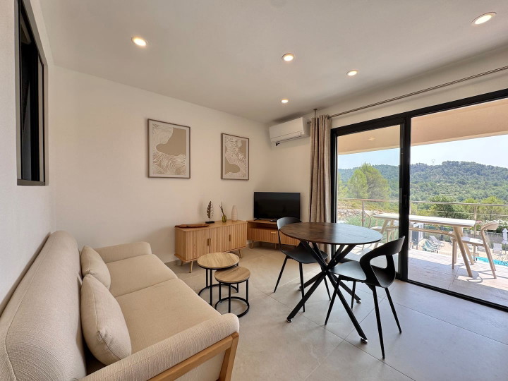 Studio Cabine - Vue Dégagée Et Terrasse Privée - 4 - Gréoux-les-Bains