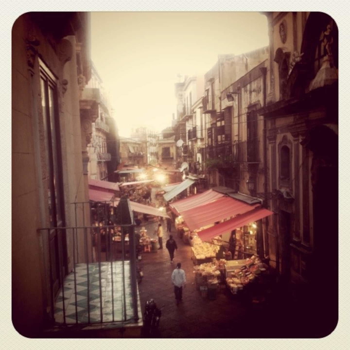 View Of The Mercato Del Capo, Palermo - Sicilië