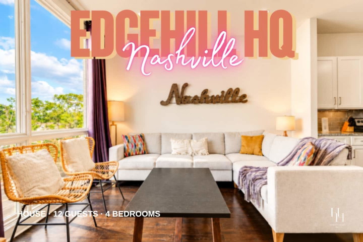 Edgehill Hq Luxury Home 3 Kings 2 Car Garage - Nashville, TN