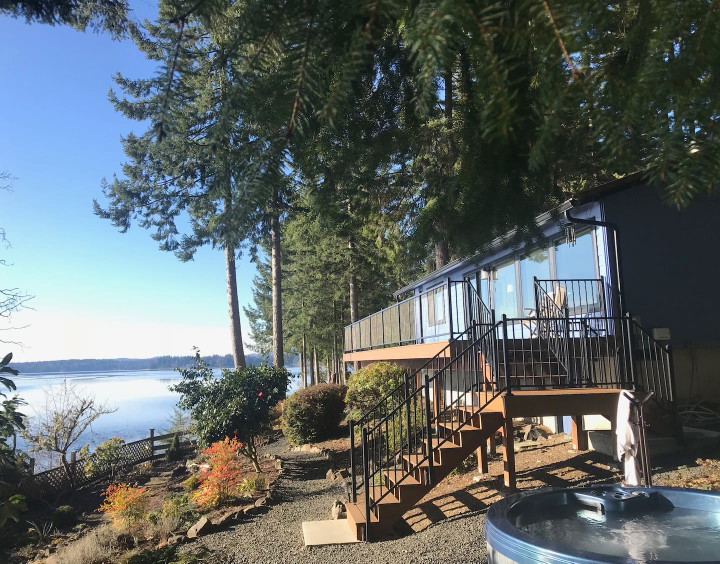 Casa Renovada Frente Al Mar En Olympia Con Jacuzzi, Vistas A La Montaña - State of Washington