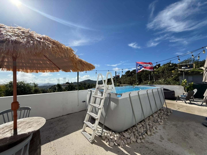 Casa Campo Bellos Montes-jacuzzi, Swimming Pool And Billiards - Cayey