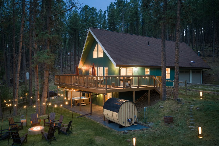 Black Hills Retreat Sauna/hot Tub 5 Min To Pactola - Hill City, SD