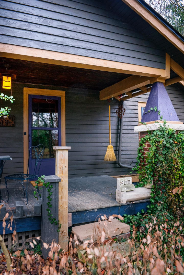 Strawbale Bungalow. Bloomington, Indiana, Usa. - Indiana (State)