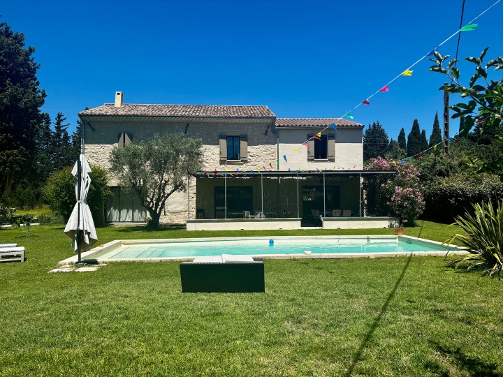 Maison De Charme Ave Piscine Au Calme En Provence - Carpentras