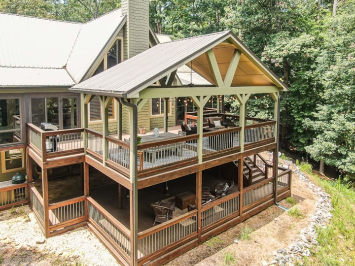 All Decked Out W/ Hot Tub 4 Br+loft, Game Room - Ellijay