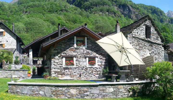 Stone House Completely Renewed - Switzerland