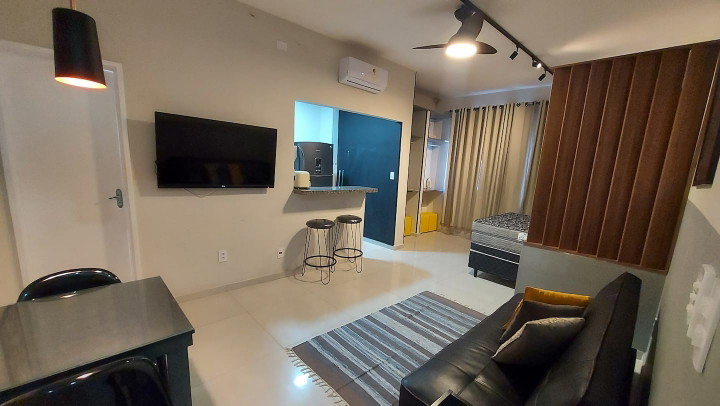 Studio Uma Quadra Da Praia - Centro De Guarujá - Guarujá