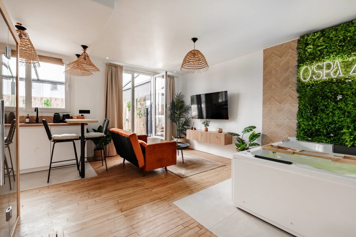 O'spa Zen : Jacuzzi, Sauna Et Terrasse - Ivry-sur-Seine