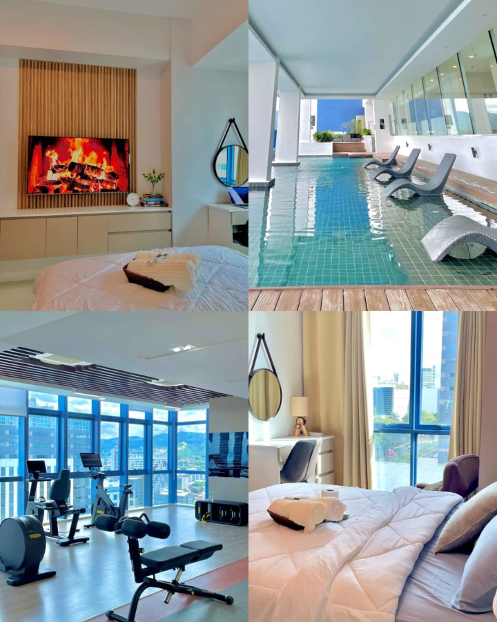 Cozy Suite @ 38 Park Avenue W/ Pool, Gym, Netflix - Cebu