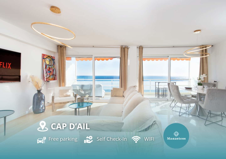 Luxurious - Terrace With Sea View - Private Parking - Bo - Èze