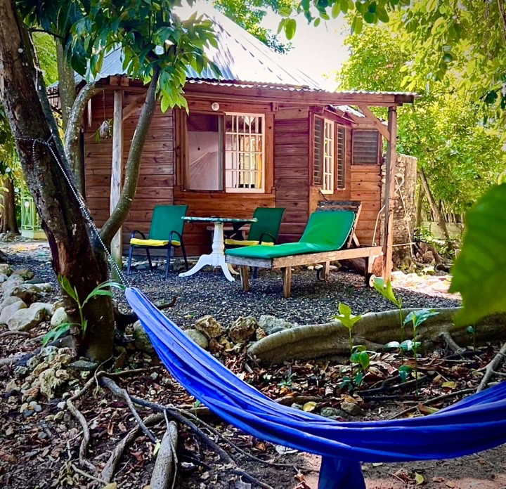 Umbrella Cottages In Tropical Seaside Garden - Jamaica