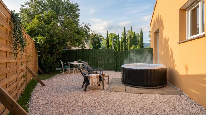 Jacuzzi Privatif & Jardin Clos T2 Tout Confort - Céret