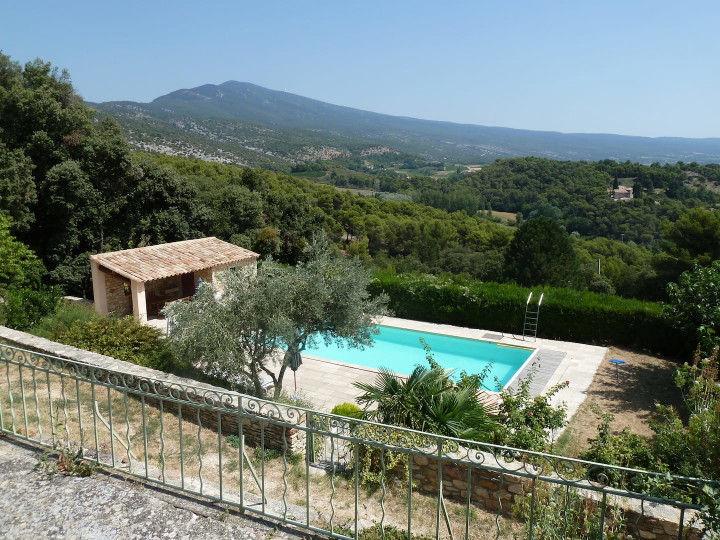 Maison De Charme 3 Ch En Campagne. Vue Panoramique - Bédoin