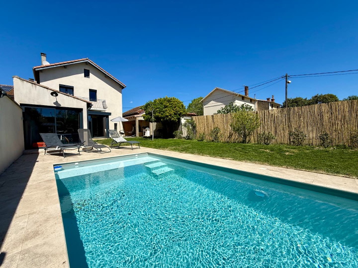 Maison Lòrt Piscine Centre & Cité à 7 Min - Aude