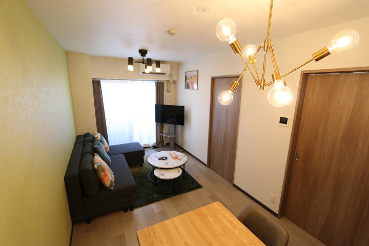 [Sr] Namba Apartment Hotels (Kuromon Market), Family Apartment Sr. - 道頓堀