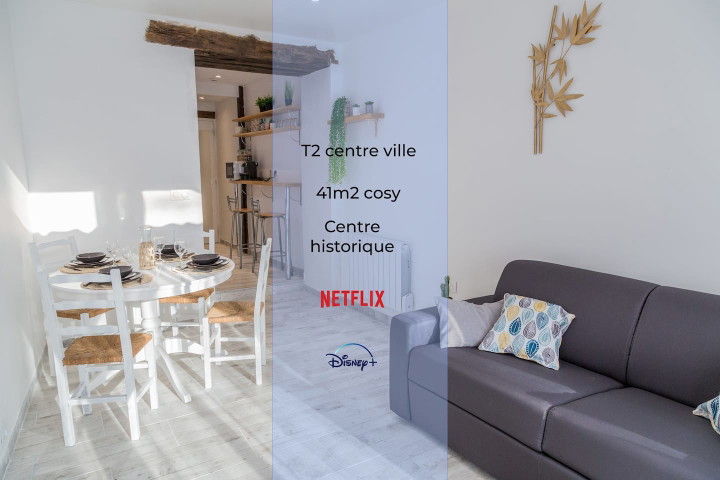 Auch City Center, Stone And Wood, Fiber, Wi-fi - Gers