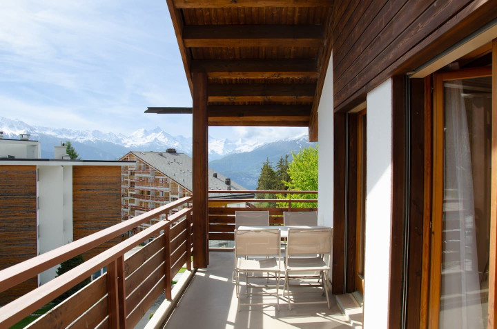 Apt 4 Pers Au Pied Des Violettes Avec Grand Balcon - Crans-Montana