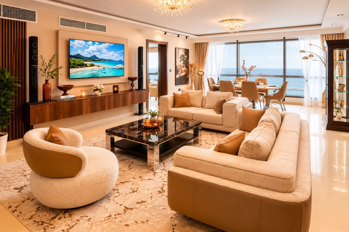 Nid Bohème De 4 Chambres | Vue Complète Sur Mer - Oran