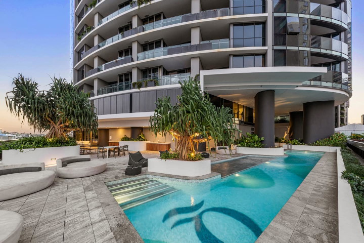 Luxe 1br W/city & River View|queens Wharf|car Park - Brisbane