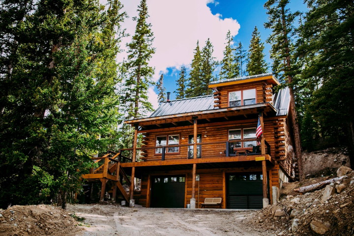 Quartzville Cabin-log Cabin W/ Hot Tub On 2.5acres - Alma, CO