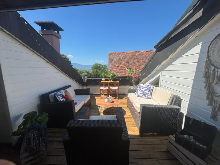 Toit Terrasse Privé Vue Lac Chambre/sdb Privatives - Yvoire