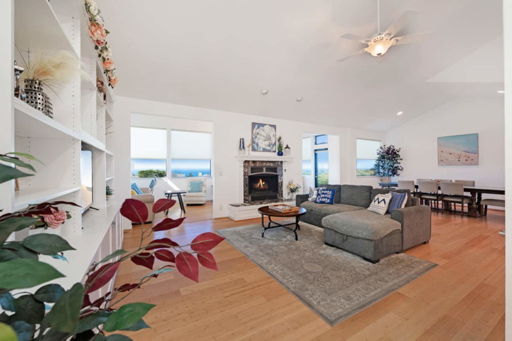 3bd2.5ba Ocean/mountain View Single Level Spacious House Sleeps 8 - Bodega Bay, CA