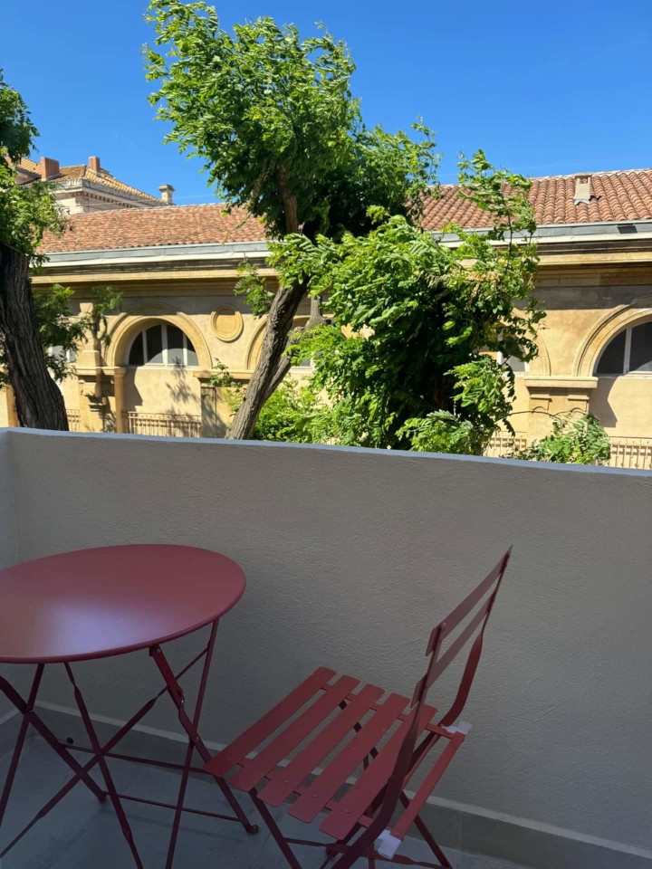 Chambre Double Balcon - Maison Senac - Calanques de Marseille