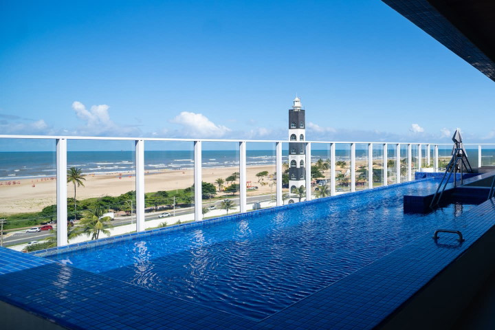 Studio Moderno Vista Mar & Rooftop Orla De Atalaia - Brasil