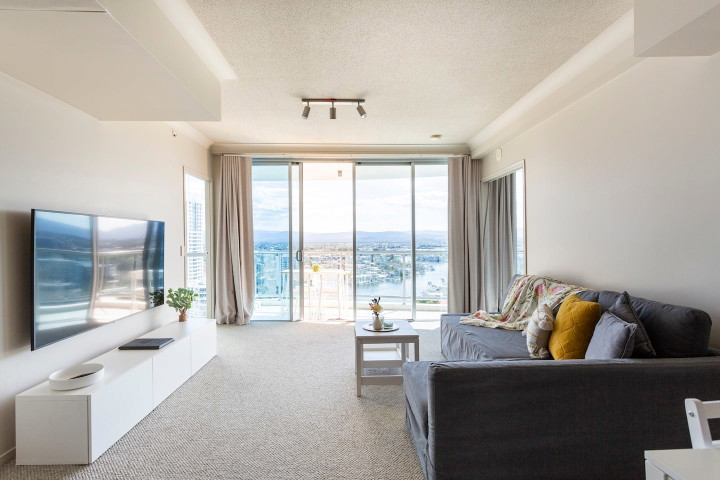 2 Bdrm Towers Of Chevron, 19th Floor Amazing View - Surfers Paradise