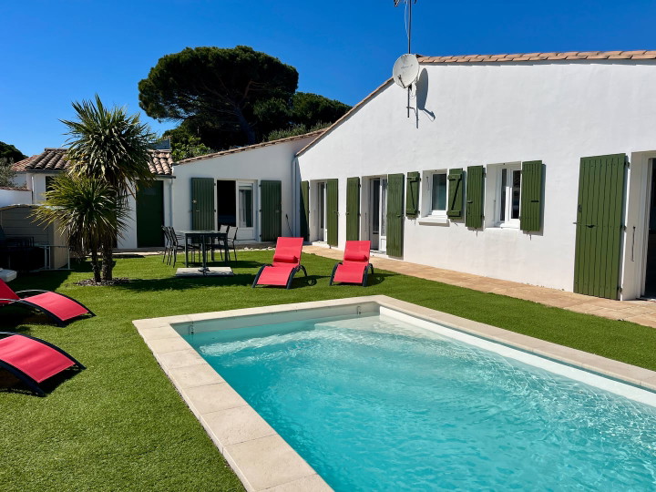 Ecume - Maison Avec Piscine Au Bois-plage - 雷島
