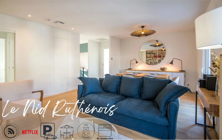 Le Nid Ruthénois - Air Conditioning, Terrace & Xl Bed - Rodez
