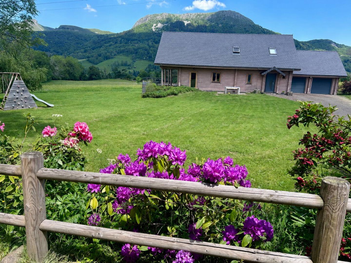Grand Chalet Nature Face Aux Montagnes - Fransa