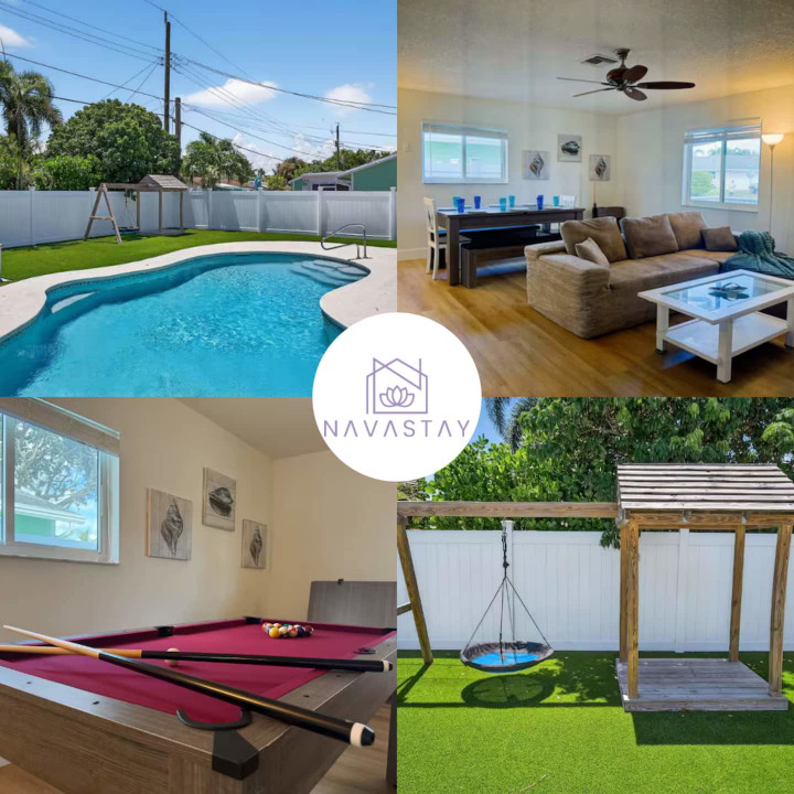 Drops Of Jupiter - Saltwater Pool Home Sleeps 16 - Jupiter, FL
