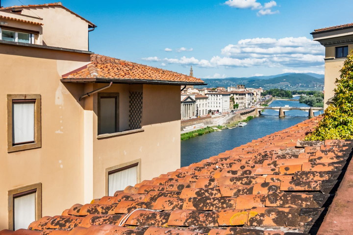 [Canneto]penthouse With Balcony And View Of The Lungarno - Florence